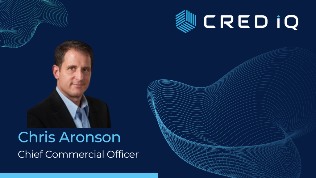Aronson Joins CRED iQ as Chief Commercial Officer | CRED iQ Blog